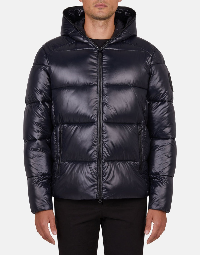 MEN'S LUCK QUILTED HOODED PUFFER JACKET – JCY House Online Store